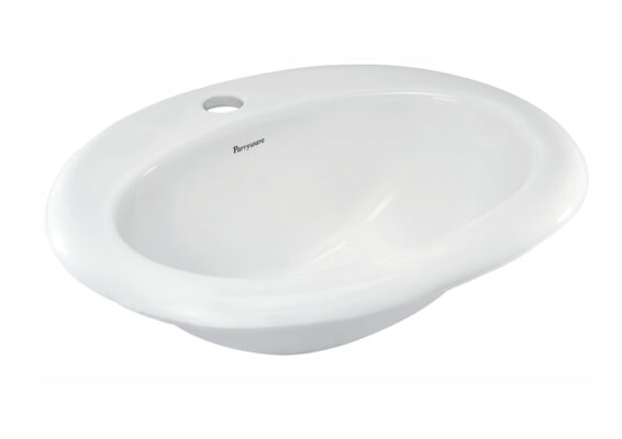 Parryware Counter Top Basins (Self-Rimming) Mini Oval (C0438 ...